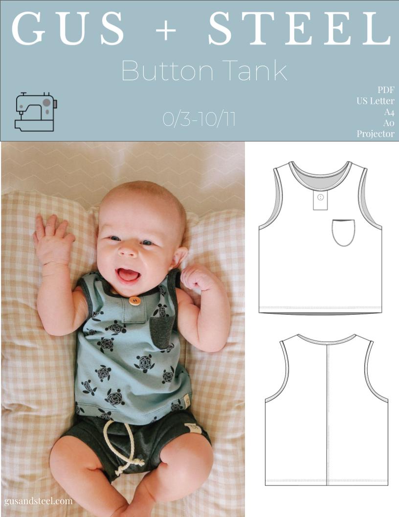 Button Tank – Gus + Steel